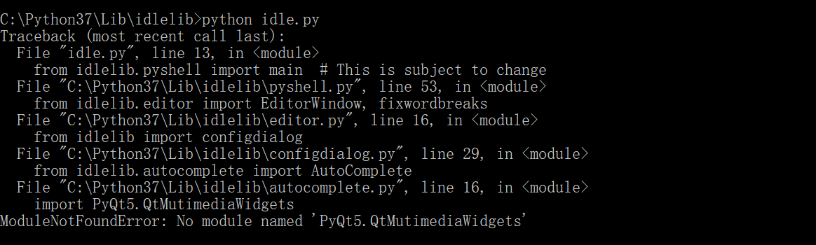 Python 的IDLE打不开了？_python打不开idle-CSDN博客