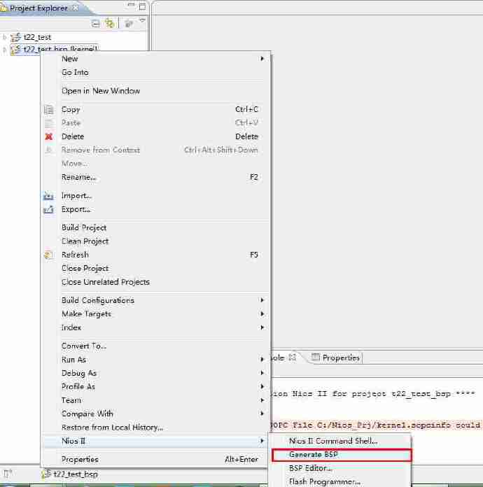 四步搞定NiosII工程路径改变_nios的generate bsp-CSDN博客