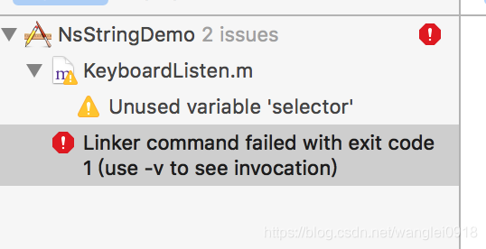 Linker Command Failed With Exit Code 1 Use V To See Invocation Csdn博客