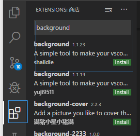 vscode设置背景（background）_vscode background-CSDN博客