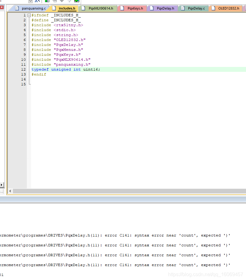 Keil C51 Typedef 跨头文件调用keil Typedef Csdn博客