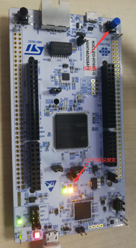 STM32H747 / STM32H745 简单测试-CSDN博客