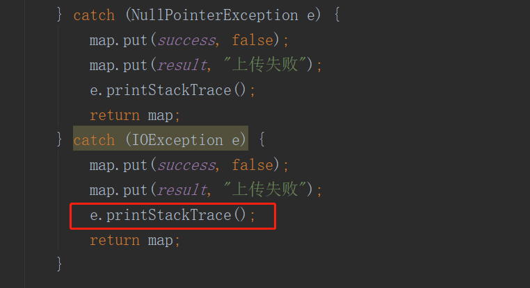 logback无法打印java异常（因为用了e.printStackTrace()）_e.printstacktrace() logback-CSDN博客