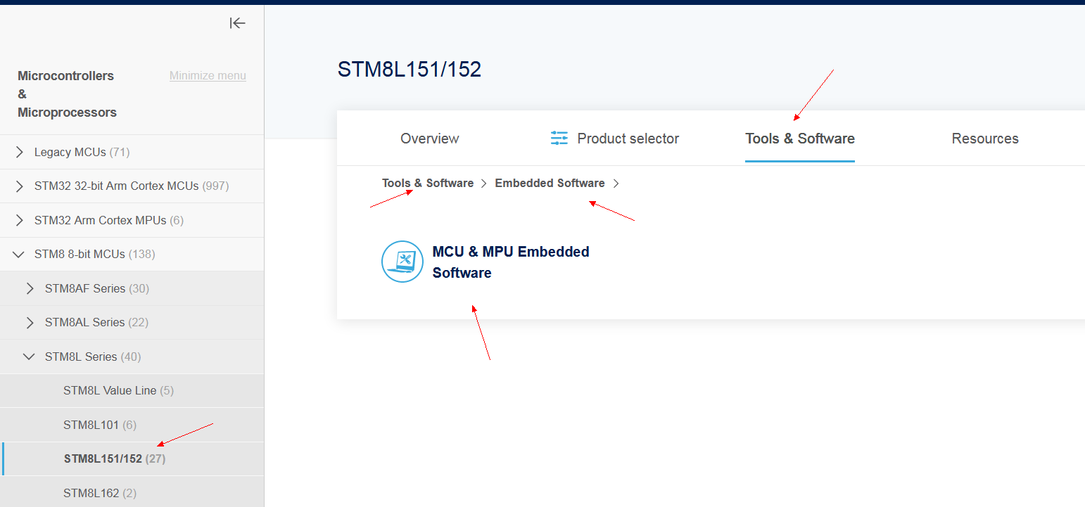 从ST官网下载STM8/32的官方例程_st官方例程下载-CSDN博客