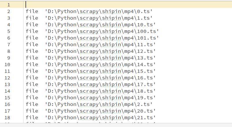使用 ffmpeg 进行视频(ts)合并_ffmpeg合并ts视频-CSDN博客