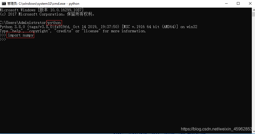 Windows下安装python第三方库,以numpy、pandas安装为例。真!小白教程!window安装pandas与numpy包 Csdn博客