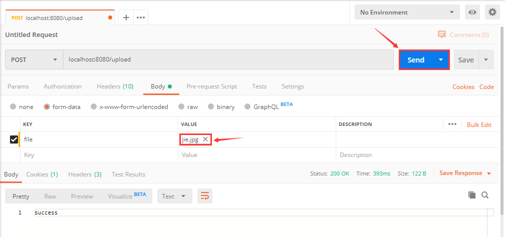 Springboot单文件上传，使用postman测试文件上传接口springboot上传文件文件类型filepostman测试 Csdn博客 1518