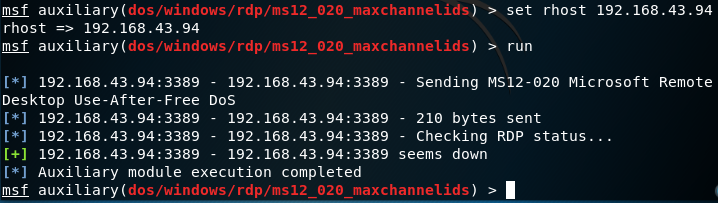 ms12-020漏洞winxp复现（CVE-2012-0002）_rdp service unreachable-CSDN博客