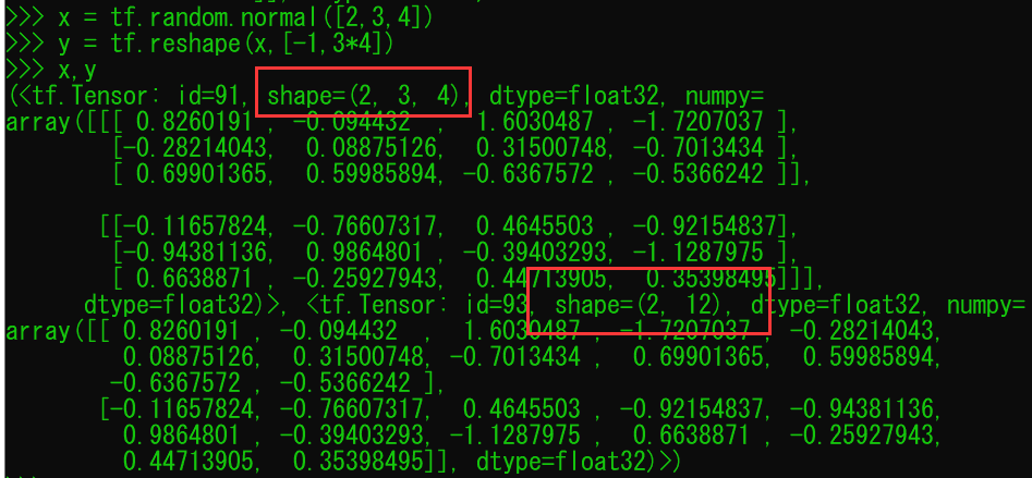 TensorFlow：维度变换_tensorflow将shape的某两维进行调换-CSDN博客