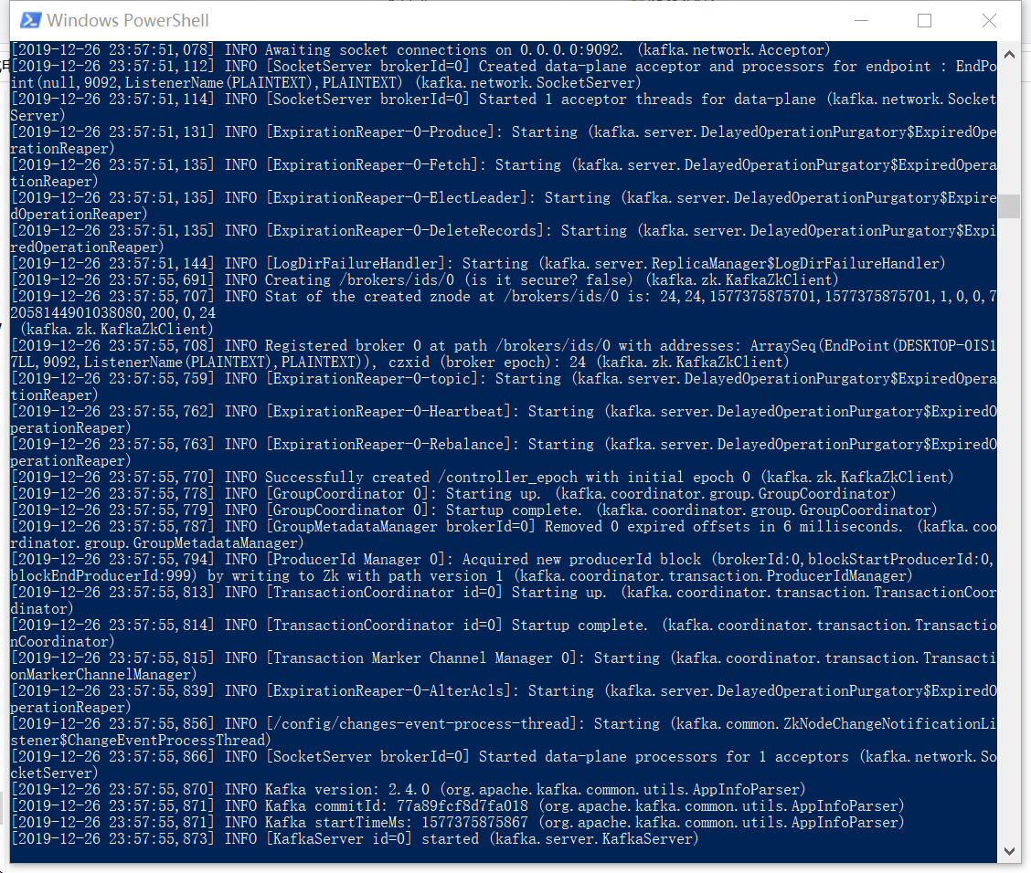 windows下启动单机kafka zookeeper_zk windows启动-CSDN博客