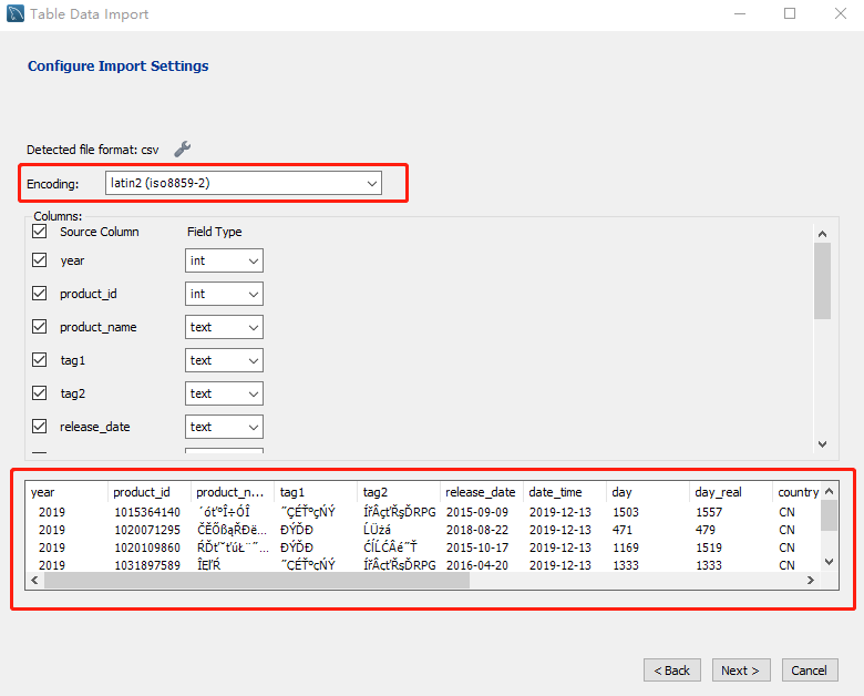 【数据库】【Mysql - Workbench1】 ：如何解决WPS/excel数据导入时Table Data Import报错问题？_mysql workbench table data ...
