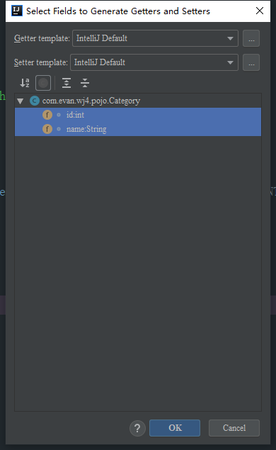 idea如何生成全部参数的get和set方法_idea allgetset-CSDN博客