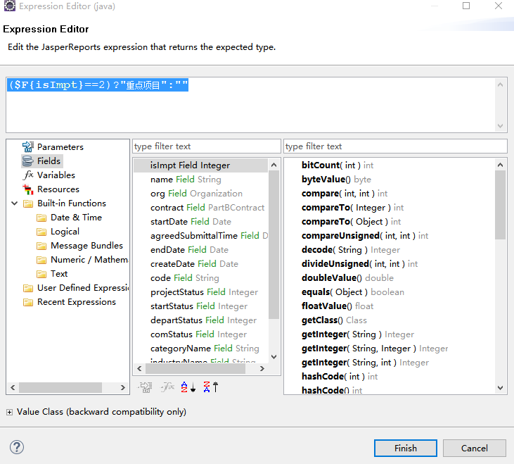 【ireport】使用条件表达式控制参数返回值_ireport 条件表达式-CSDN博客