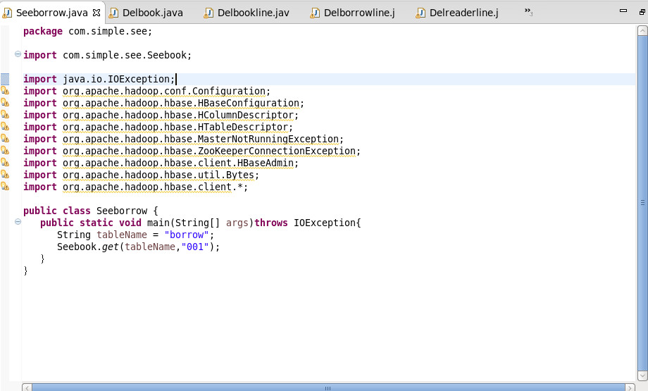 基于Java和HBase的简易图书管理系统_基于javaapi和hbase数据库实现的管理系统-CSDN博客