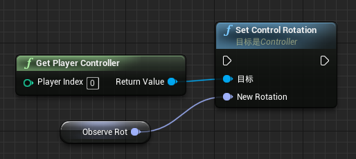 【UE4】解决设置角色/相机Rotation无效的方法_setactorrotation和setcontrolrotation-CSDN博客