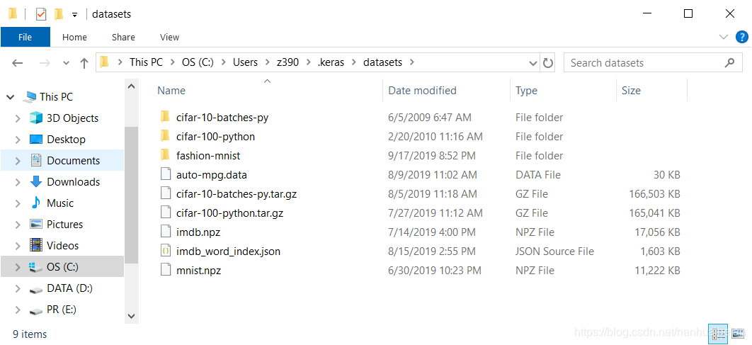 Tensorflow:经典数据集加载 Csdn博客