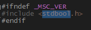 c同c++代码 visual studio 2017编译报错. "bool" 未声明的标识符_vs2017 c程序 未定义标识符bool-CSDN博客