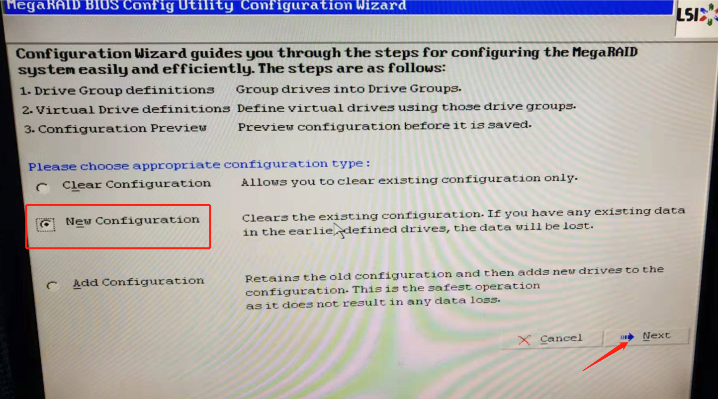 WebBIOS做RAID5图文_webbios配置raid5-CSDN博客