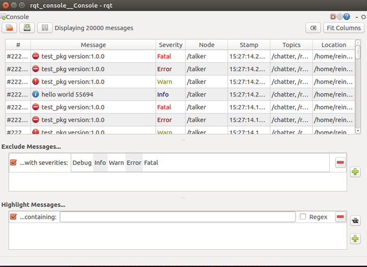 ROS调试与运行_查看ros中意外退出的节点指令-CSDN博客