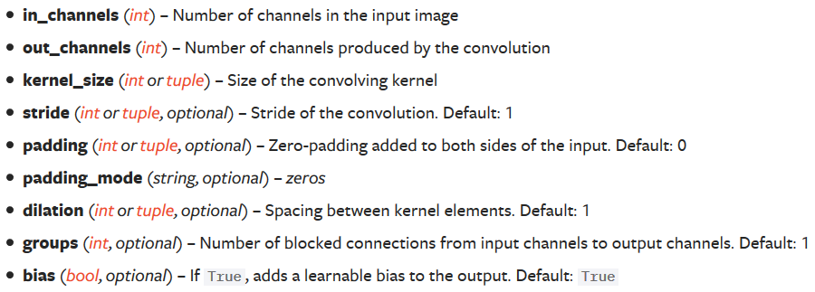 Pytorch中torch.nn.conv2d和torch.nn.functional.conv2d的区别_torch.nn.functional.conv2d torch.nn.conv2d ...