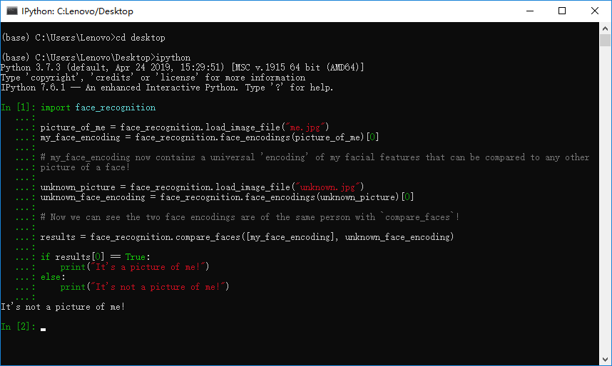 Python——[Anaconda+Jupyter Notebook+Python3.6]环境下安装face_recognition_jupyter安装face recognition-CSDN博客
