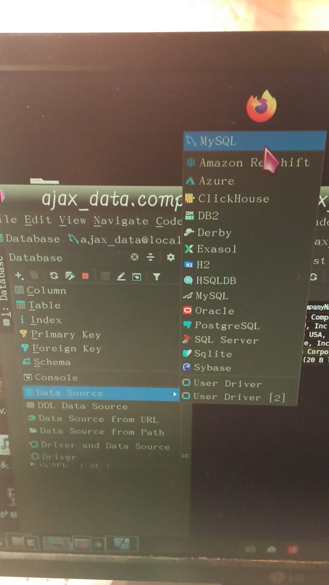 datagrip导入csv数据配合ajax+mysql+Flask实验_datagrip怎么连接flask-CSDN博客