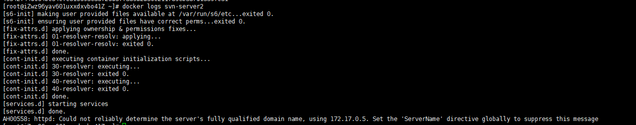 基于docker镜像ellefloriosvn Server搭建svn服务器 Csdn博客 
