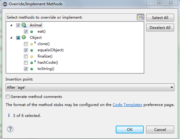 Eclipse自动生成get、set、equals、toString方法的快捷方式_eclipse自动生成equals-CSDN博客