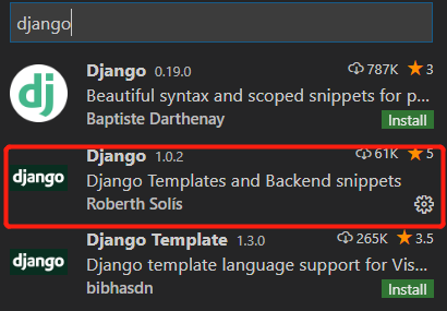 vscode配置django环境(一)_vs code django拓展-CSDN博客