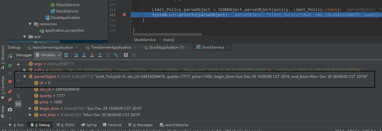 Fastjson解析错误：comalibabafastjsonparserdeserializer 