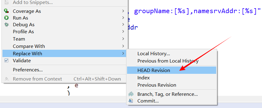 Git文件回退到指定版本或单个文件回退到指定版本eclipse Git回退到指定版本 Csdn博客