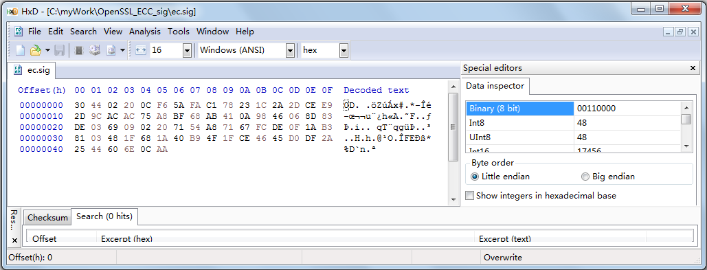 使用 OpenSSL 命令行进行 ECC 签名及验签_opessl ecc 命令私钥转明文-CSDN博客