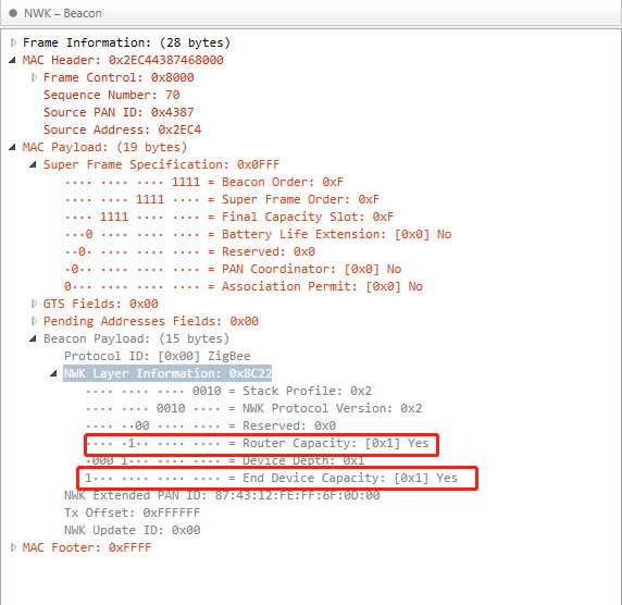 zigbee入网过程分析（mac层分析），附Ubiqua抓包_zigbee frame control sequence number suppression-CSDN博客