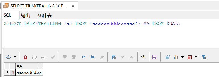 Oracle 去除字符--TRIM、LTRIM、RTRIM_oracle去除右边3个字符-CSDN博客