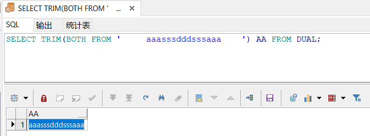 Oracle 去除字符--TRIM、LTRIM、RTRIM_oracle去除右边3个字符-CSDN博客
