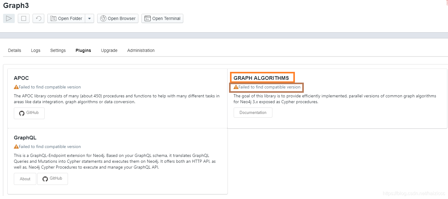 Neo4j Desktop 添加算法插件graph Algorithmsneo4j桌面版本如何安装graph Algorithm Csdn博客