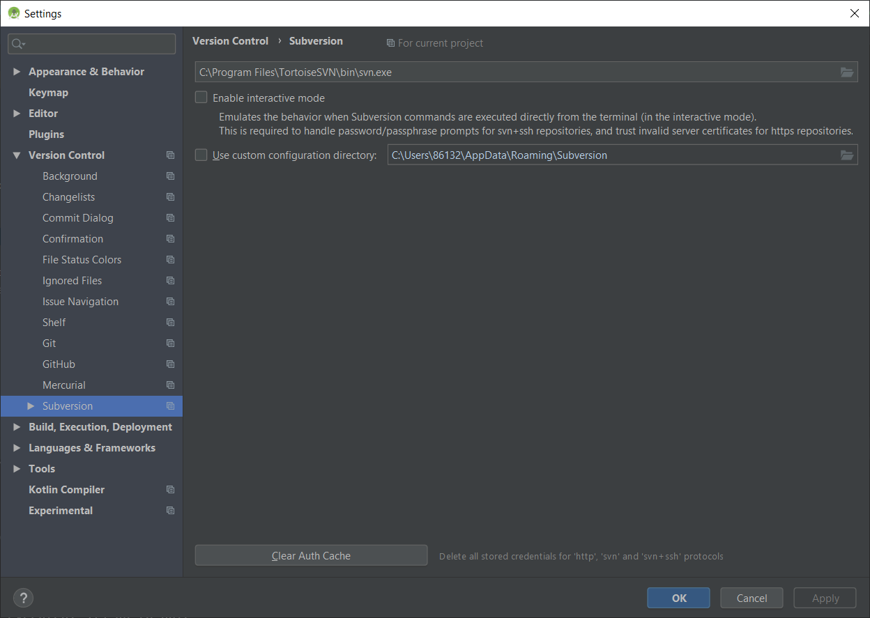 The path to the Subversion executable is probably wrong. Fix it.-CSDN博客