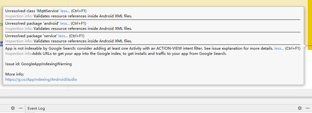 org.eclipse.paho.android.service.MqttService 报错_service org.eclipse ...