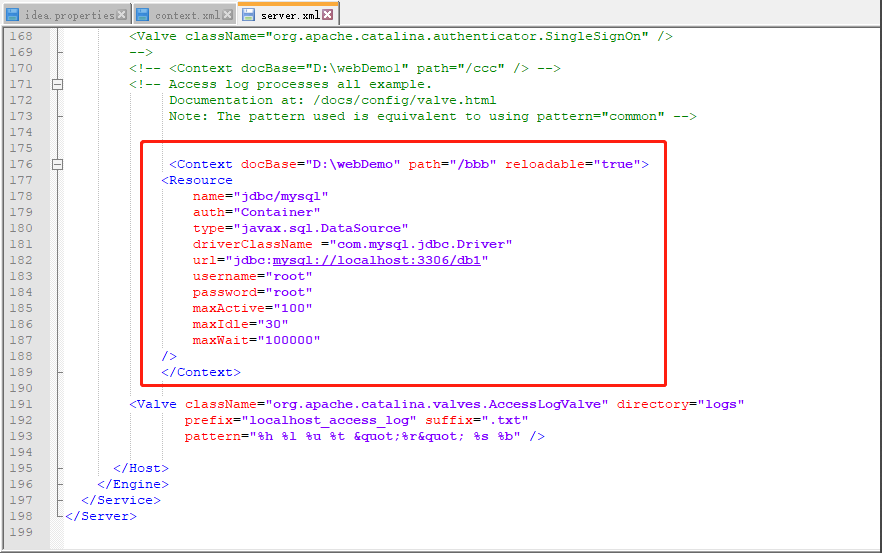 Tomcat——Tomcat数据源的配置（四种方式，区别webapps目录下的Web应用和其他Web应用）_tomcat配置数据源-CSDN博客