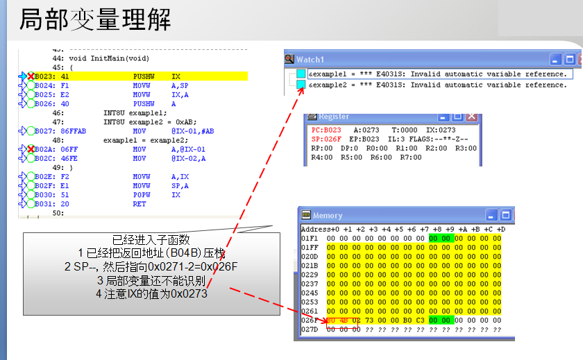 基于富士通编译器Softune的堆栈、变量、常量理解-CSDN博客
