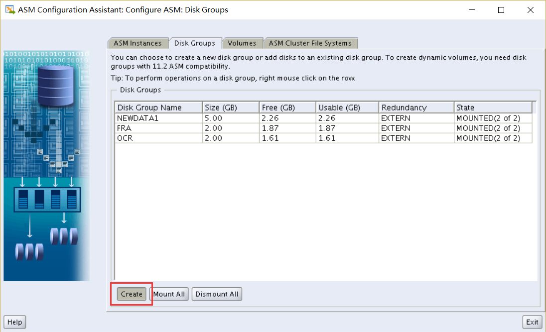ASM共享磁盘组冗余模式变更方案_asm diskgroup-CSDN博客