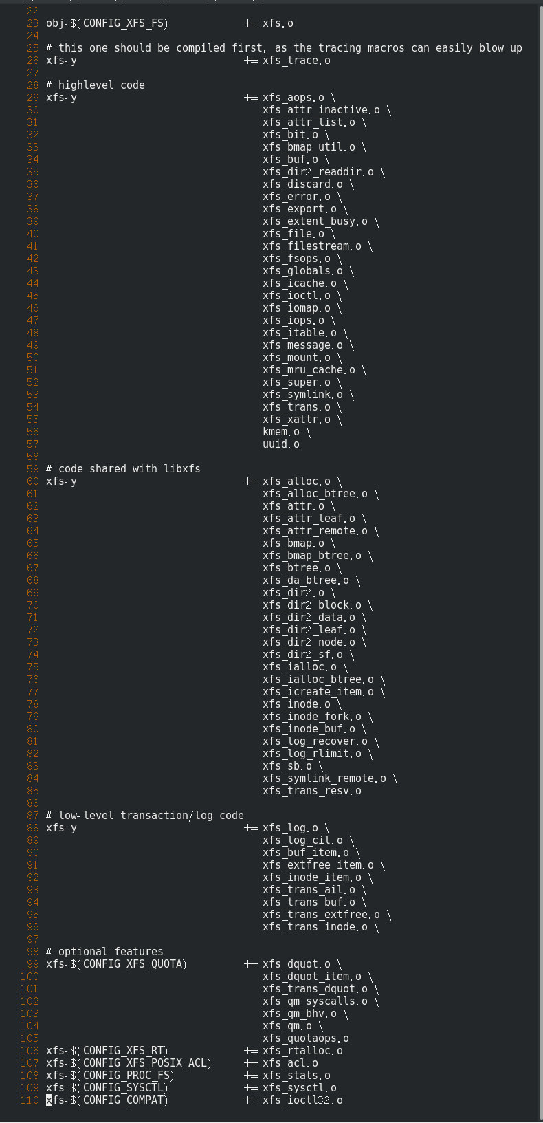 Linux中xfs文件系统模块化详解_xfs文件头编辑-CSDN博客