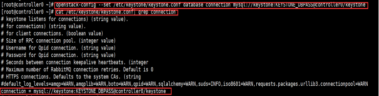 OpenStack安装与部署：keystone认证服务2_修改完keystone.conf需要自动重启服务吗-CSDN博客