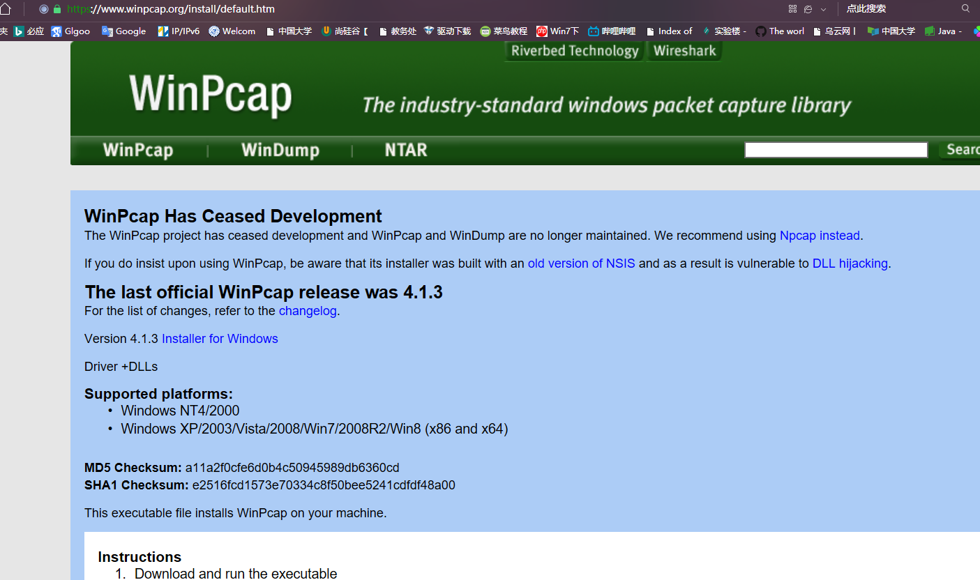 WinPcap应用程序的环境配置(在Visual studio2015下面进行网络编程)_winpcap sdk―wpdpack-CSDN博客