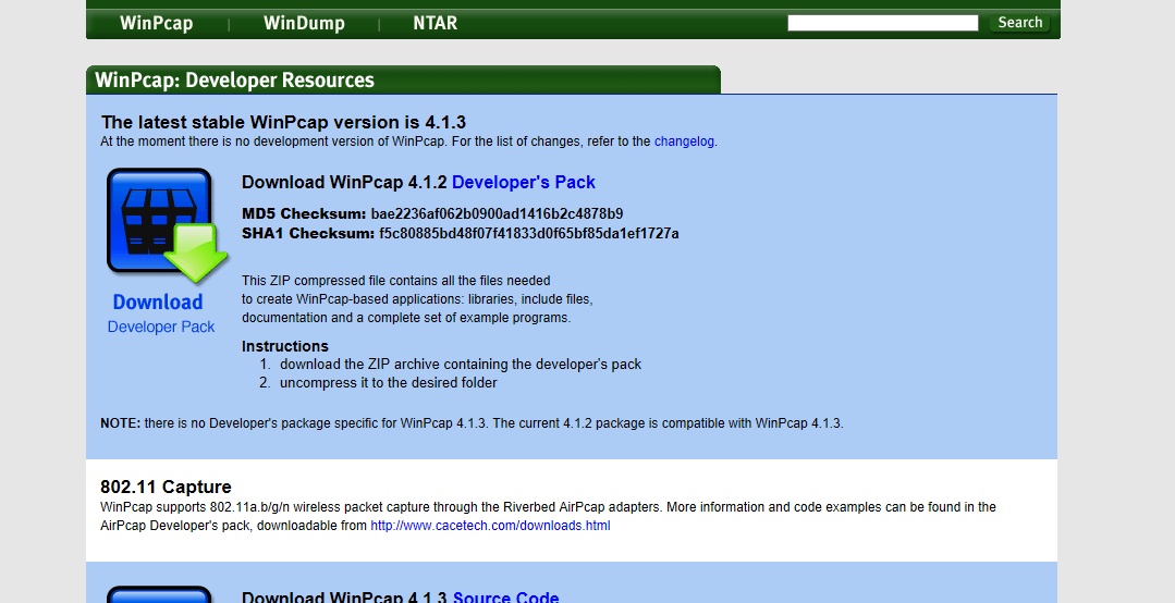 WinPcap应用程序的环境配置(在Visual studio2015下面进行网络编程)_winpcap sdk―wpdpack-CSDN博客