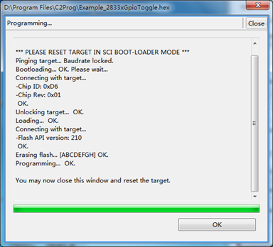 C2Prog串口烧写TMS320F28335 Flash实验_c2prog烧写28035-CSDN博客