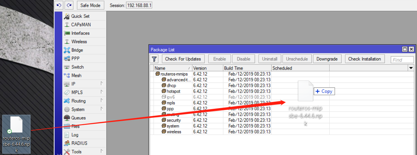 RouterOS系统基本配置及升级_routeros升级7.0教程-CSDN博客