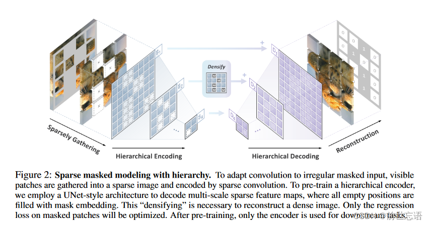 ICLR 2023 | SparK：为卷积网络设计BERT：稀疏和分层掩蔽建模_designing bert for convolutional networks: sparse -CSDN博客