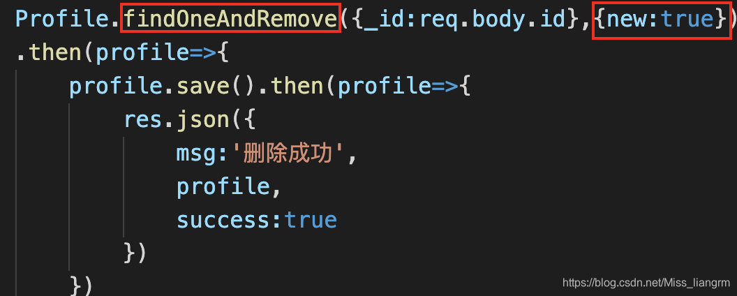 Deprecationwarning Mongoose `findoneandupdate ` And `findoneanddelete ` Without The