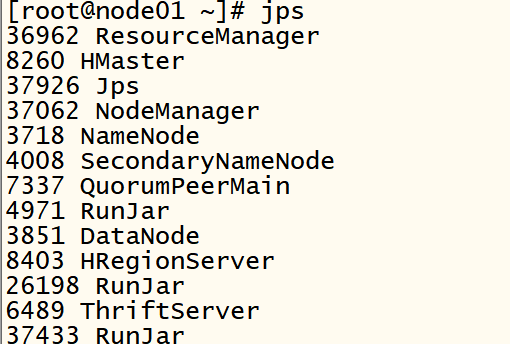 Job Submission failed with exception 'java.net.ConnectException(Call From ....to node01:8032 ...